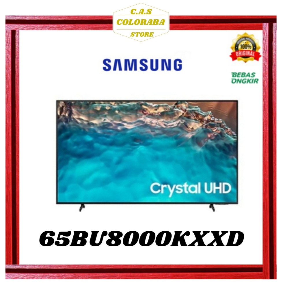 Jual TV SAMSUNG UA65BU8000 SMART TV 65 INCH LED 4K UHD 65BU8000 65BU 65BU80 AU65BU8000KXXD ...