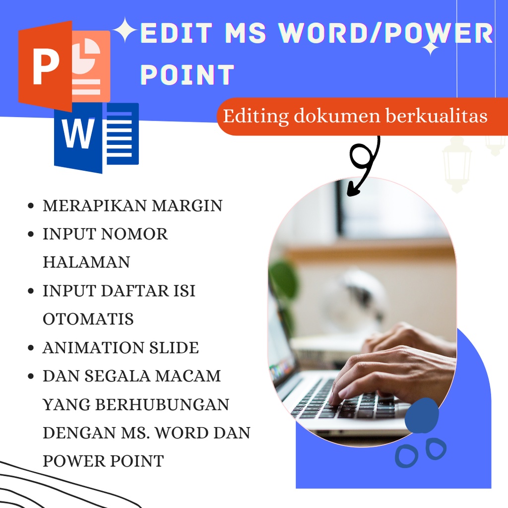 Jual Edit Dokumen Ms Word dan Power Point Revisi Sampai Tuntas | Shopee ...