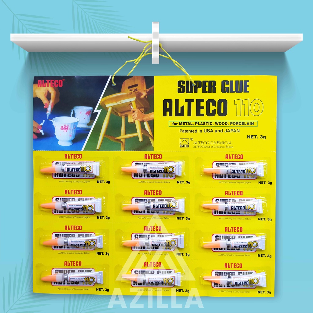 Jual Lem Alteco Super Glue 1g Asli | Lem Serbaguna Alteco 1 gr 1 Lusin ...