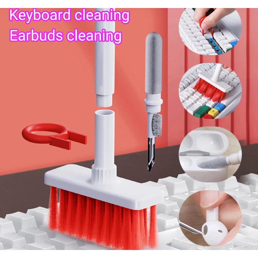 Jual Kuas Pembersih Keyboard Komputer Headphone Earbuds puller kit ...