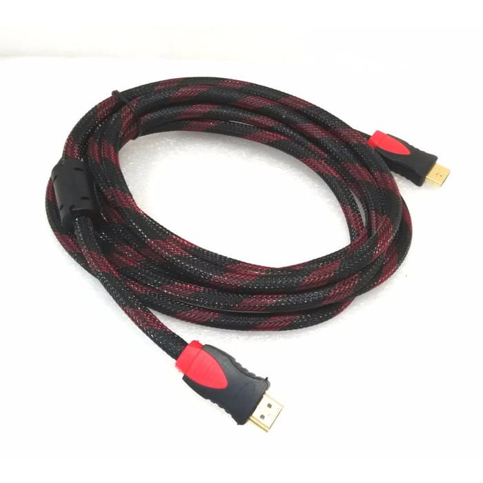 Jual Kabel HDTV v1.4-3Meter Jaring# CABLE HDmi v1.4-3M JARING | Shopee ...