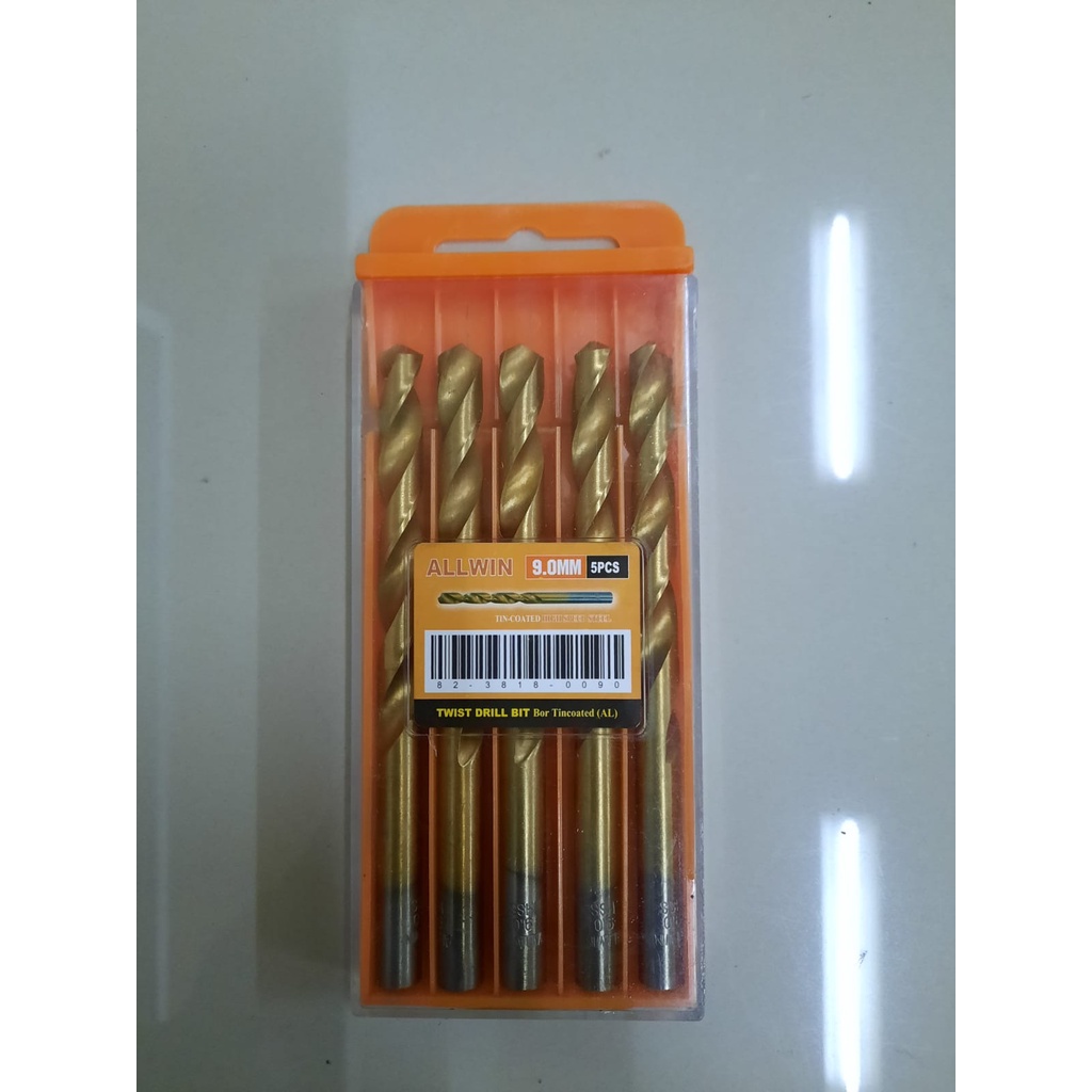 Jual Mata Bor Besi Allwin Kuning 9mm | Shopee Indonesia