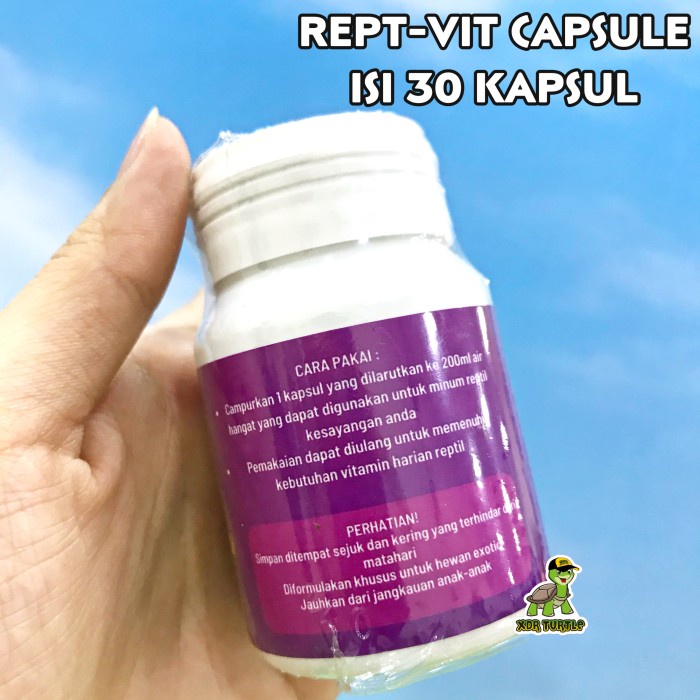 Jual Reptil-Vitamin-Obat- Rept-Vit Capsul Multivitamin Penambah Nafsu ...