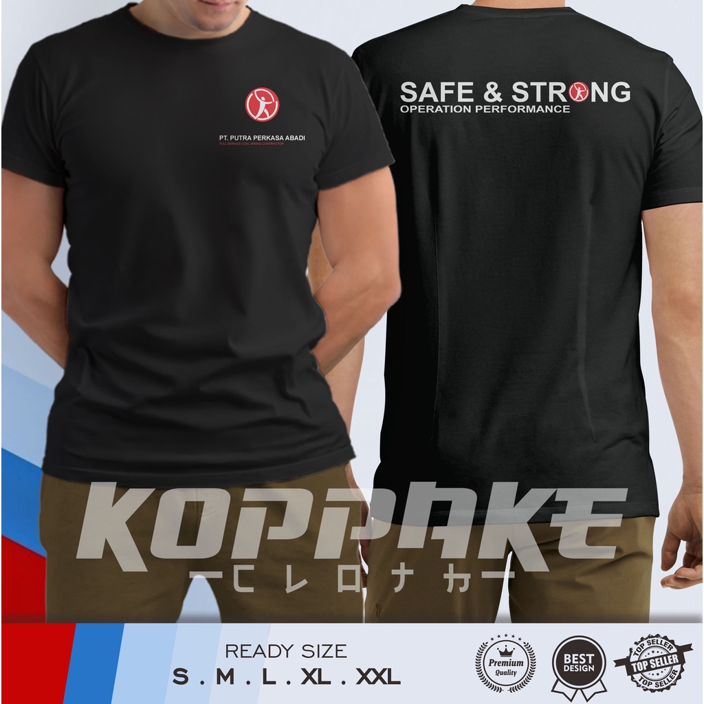 Jual Kaos PT Putra Perkasa Abadi Safe & Strong Pertambangan Batu Bara ...