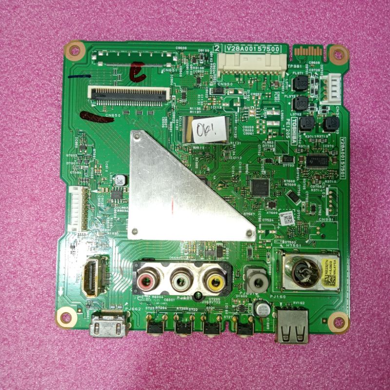 Jual TOSHIBA 32L2550VJ TV LED MAINBOARD MOTHERBOARD MB MOBO MODUL TV ...