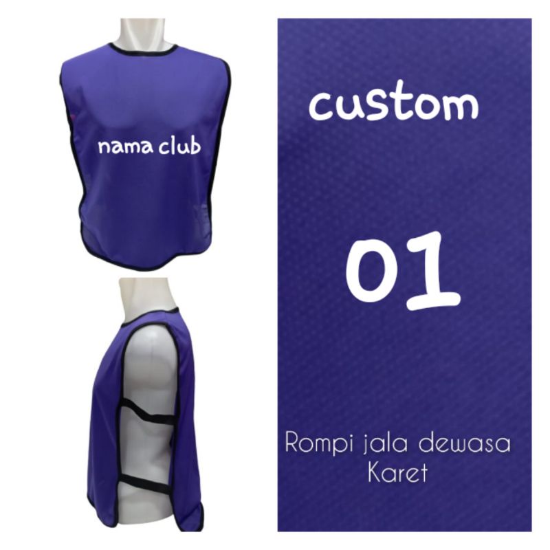 Jual custom rompi latihan bola futsal | Shopee Indonesia