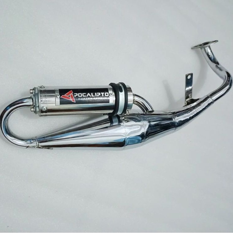 Jual Knalpot Racing Custom baby matic Sanex Hussar QJ50 Malika Glide ...