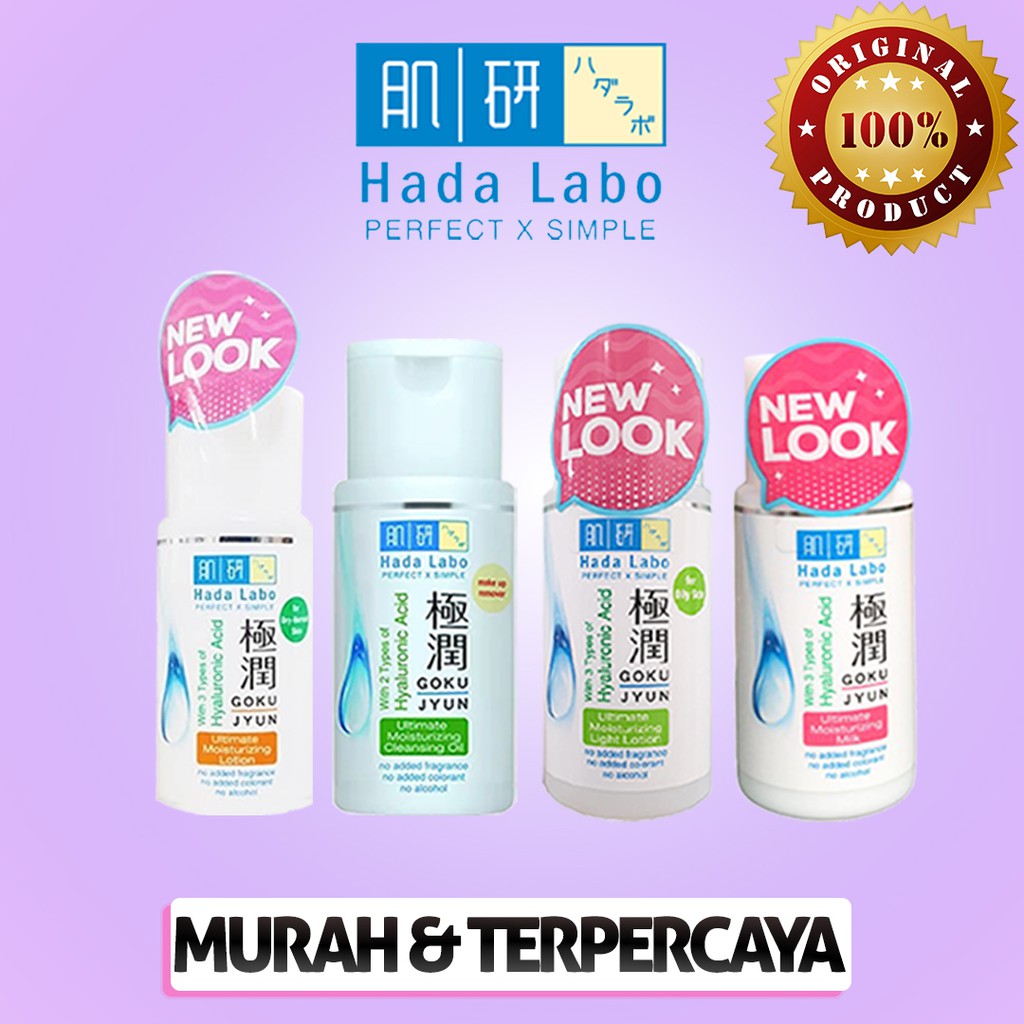 Jual HADA LABO HADALABO GOKUJYUN ULTIMATE MOISTURIZING LOTION TONER ...