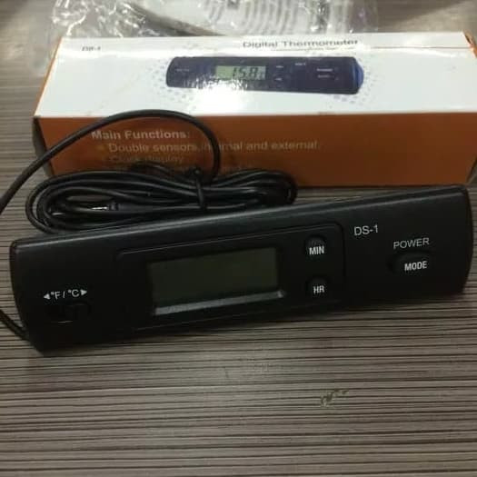 Jual Digital Thermometer DS-1bisa mengukur sampai -50derajat C ~ 70derjat | Shopee Indonesia