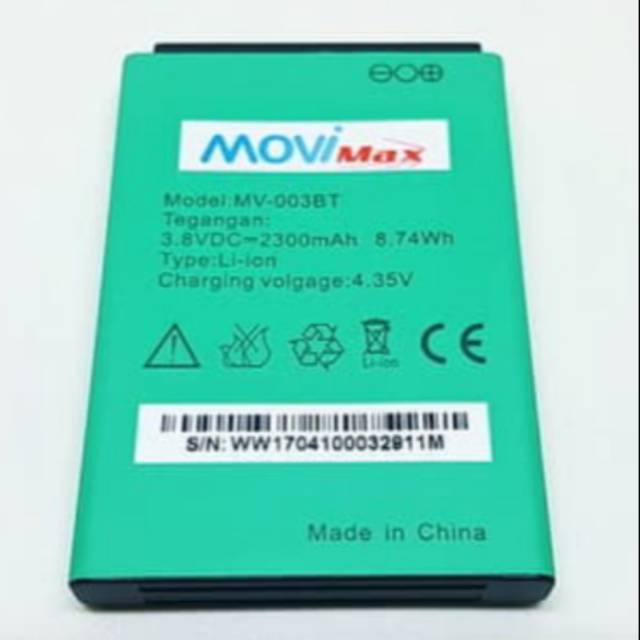 Jual Baterai Modem Mifi XL Go Movimax MV003BT / Bolt Juno MV005 ...