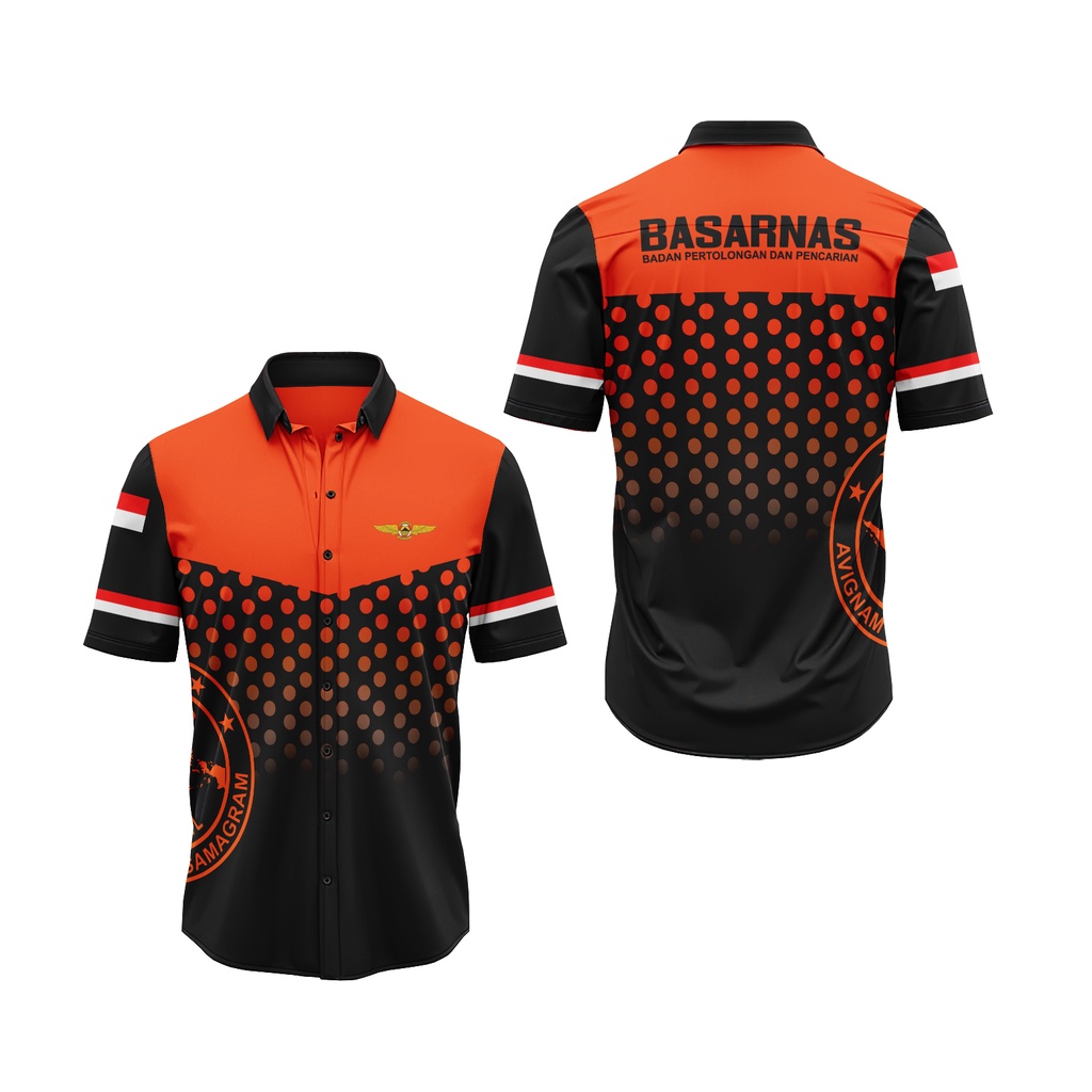 Jual [Riashop] Kemeja Lapangan Basarnas | Kemeja Basarnas | Baju Kemeja ...