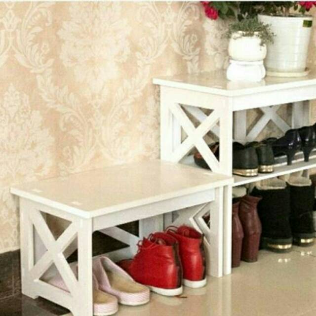 Jual WATERPROOF SHOE RACK - SHORT | Shopee Indonesia