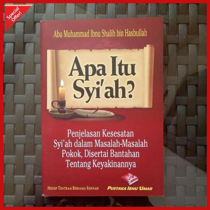 Jual Buku Apa Itu Syi'Ah Syiah, Buku Saku Promo | Shopee Indonesia