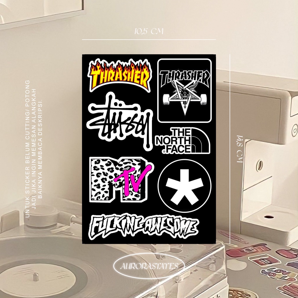 Jual STICKER OFF WHITE | STICKER AESTHETIC | STICKER HP | STICKER ...