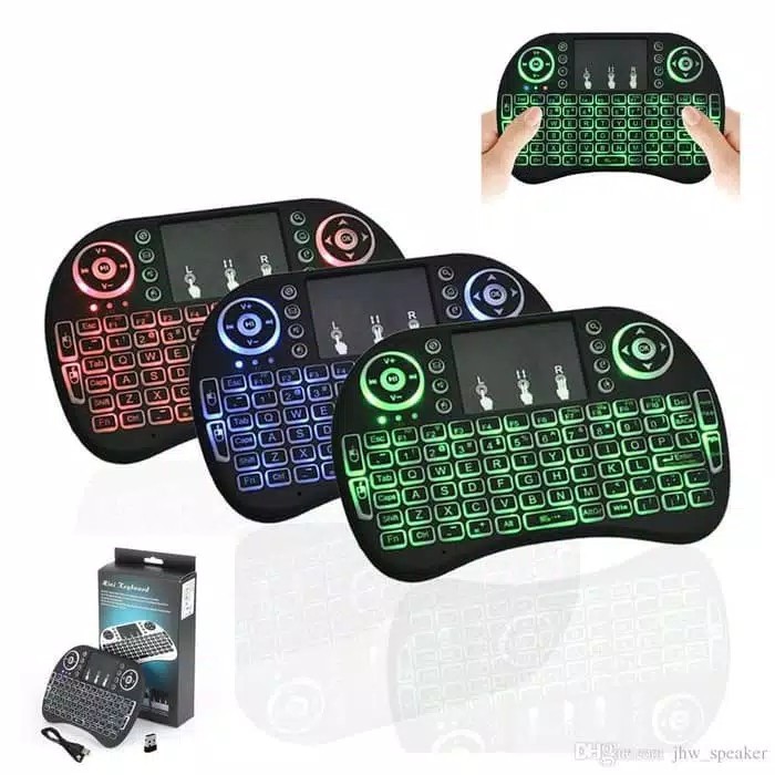 Jual i8 Keyboard Backlight - Mini Keyboard Wireless i8 2.4G | Shopee ...