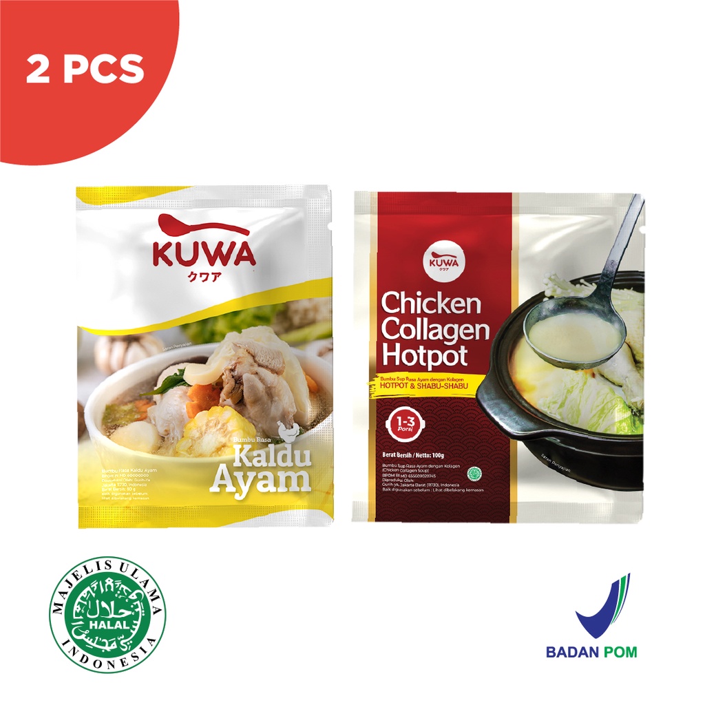 Jual KUWA Combo - Bumbu Ayam + Chicken Collagen Hotpot | Shopee Indonesia