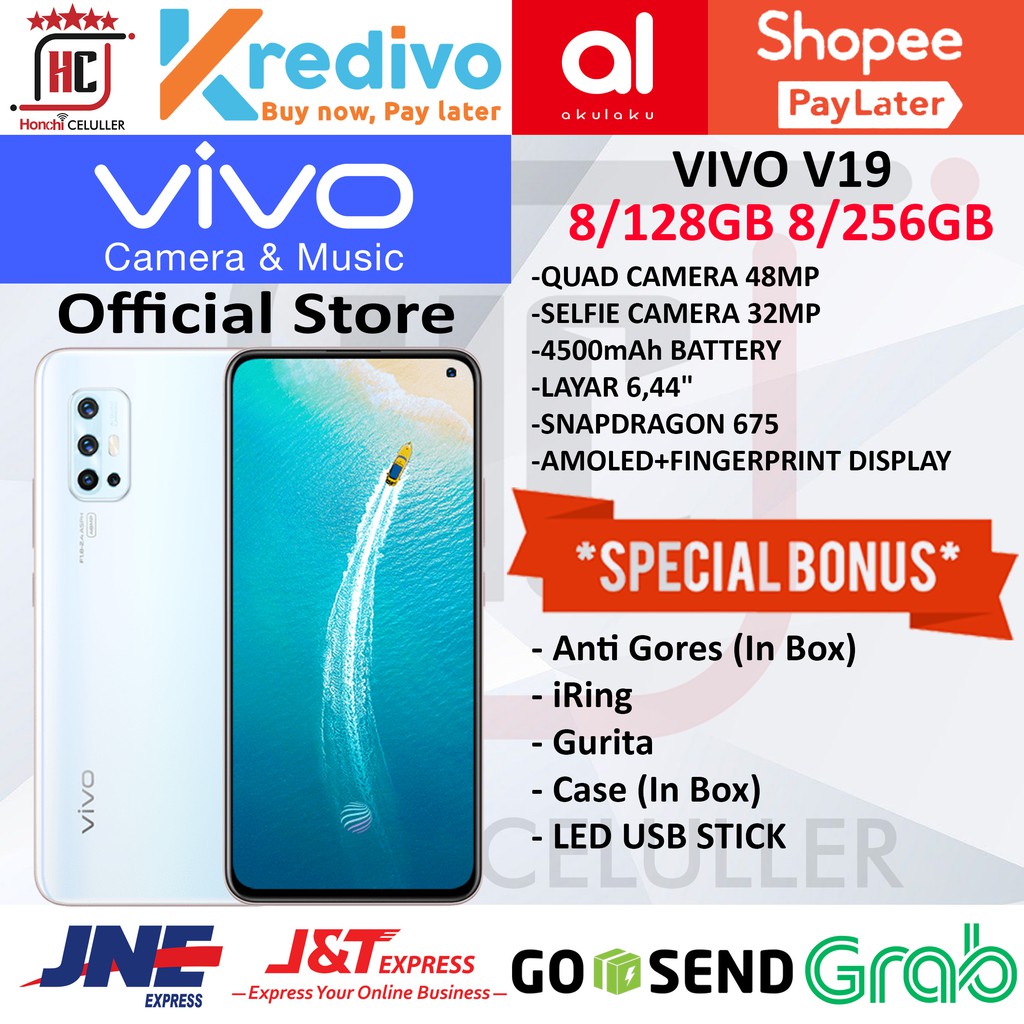 Jual VIVO V19 8/128GB 8/256GB GARANSI ORIGINAL BONUS | Shopee Indonesia