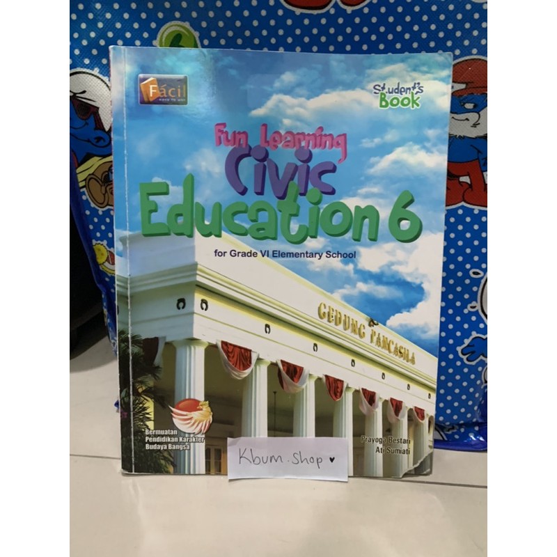 Jual Buku fun learning civic education facil kelas 6 SD Sekolah dasar ...