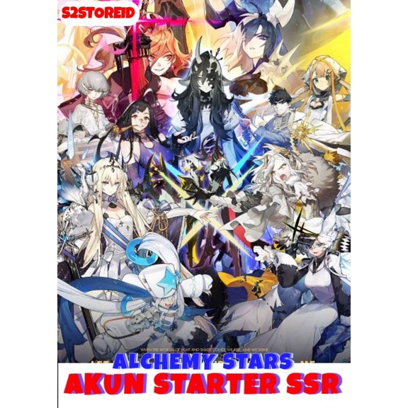 Jual Akun Alchemy Stars Carleen Migard Charon Sharona Eve Starter ...