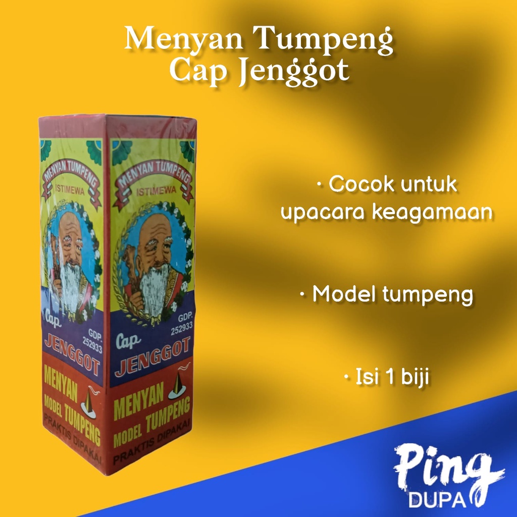 Jual Dupa Menyan Kemenyan Tumpeng Jumbo Cap Kemenyan Jenggot Asli ...
