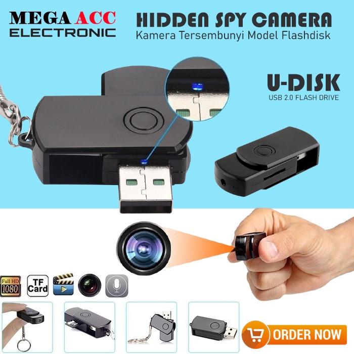Jual Spy Camera Mini DV U-Disk ( Hidden Camera Model Card Reader ) HD ...