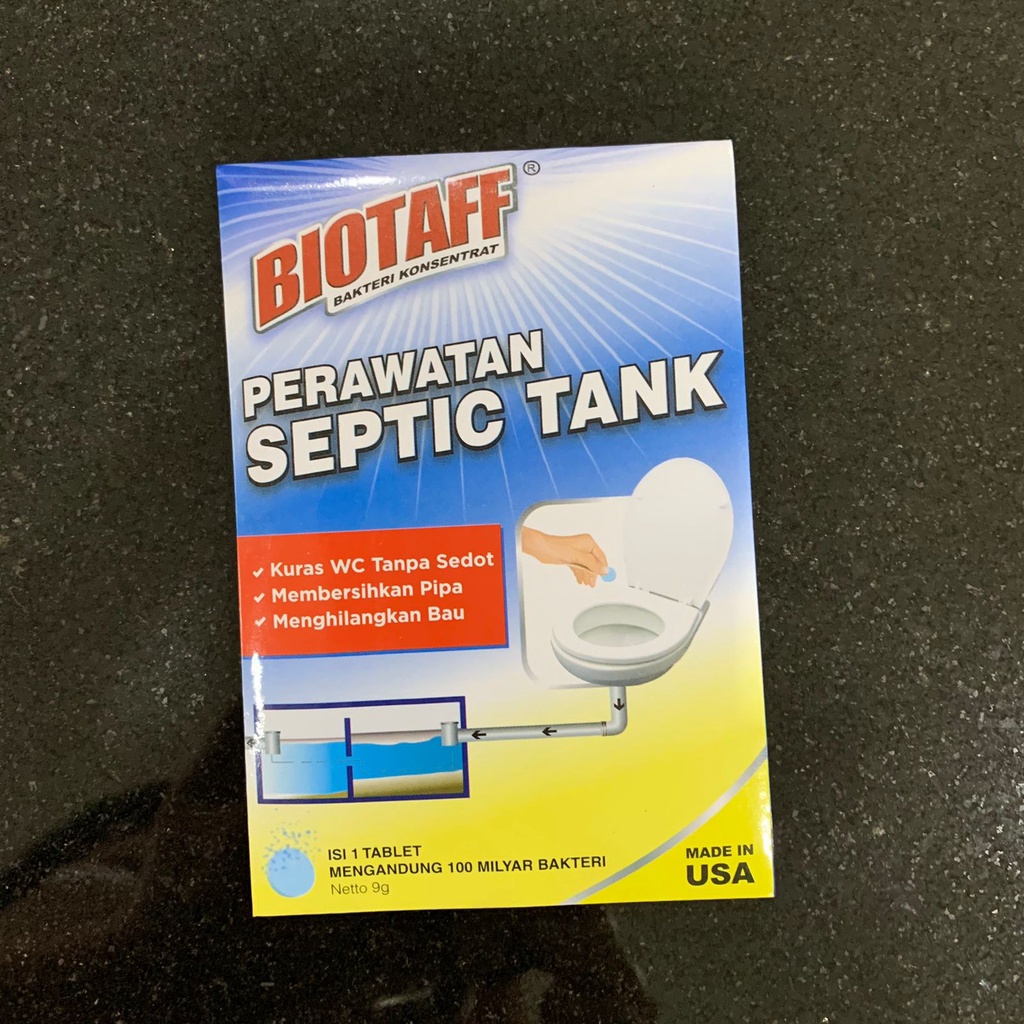 Jual BIOTAFF Bakteri Septic Tank Bakteri Kuras WC | Shopee Indonesia