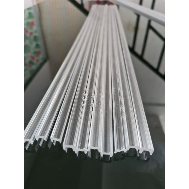 Jual rel akrilik 5mm siku U - panjang 60cm | Shopee Indonesia