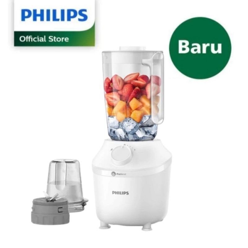 Jual Philips Blender 1L Plastik HR2042/10 Putih 290 watt Garansi resmi | Shopee Indonesia
