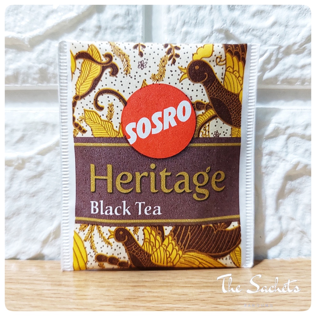 Jual SOSRO Heritage Tea Black Green Jasmine Sachet | Shopee Indonesia