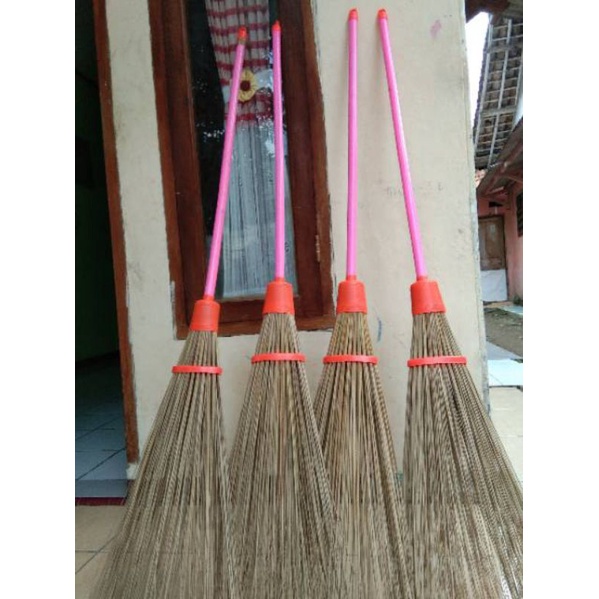 Jual SAPU TAMAN/SAPU LIDI GAGANG PANJANG/SAPU JALAN | Shopee Indonesia