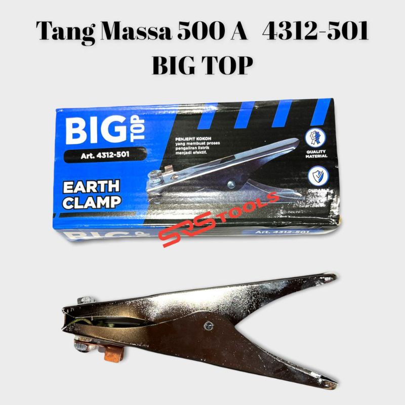 Jual BIG TOP 4312-501 Tang Masa 500A Tembaga - Stang Massa 500 Amp ...