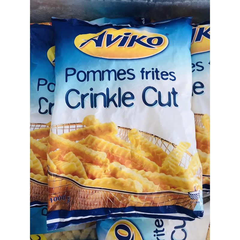 Jual Aviko Crinkle French Fries Kentang Goreng 1 kg | Shopee Indonesia