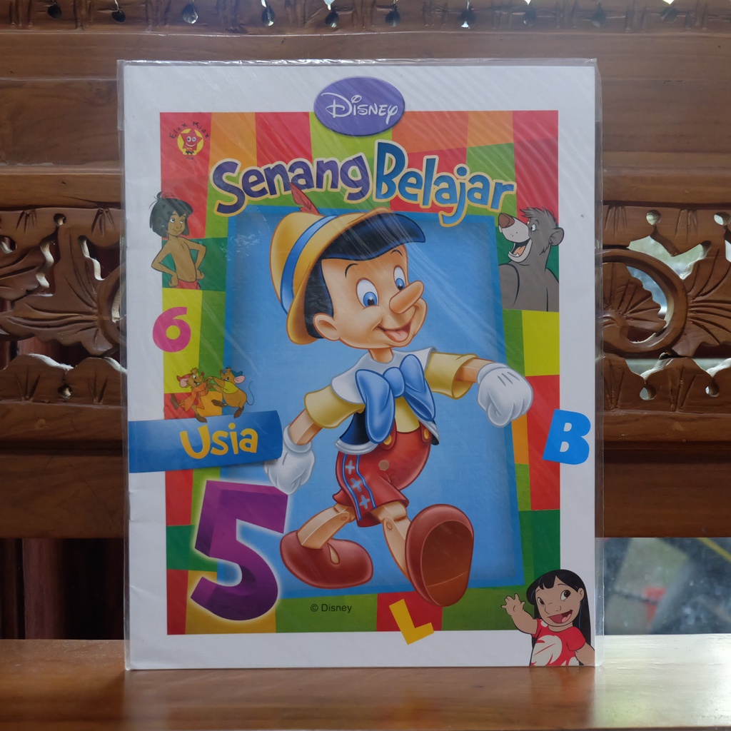 Jual DISNEY SENANG BELAJAR - Buku Aktivitas Anak Senang Belajar Angka, Huruf, Mewarna | Shopee ...