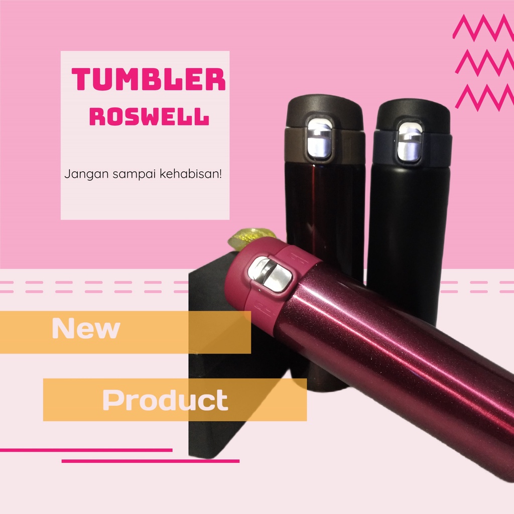 Jual Botol Minum Tumbler Custom Laser Grafir Nama & Logo 500ml - Termos ...