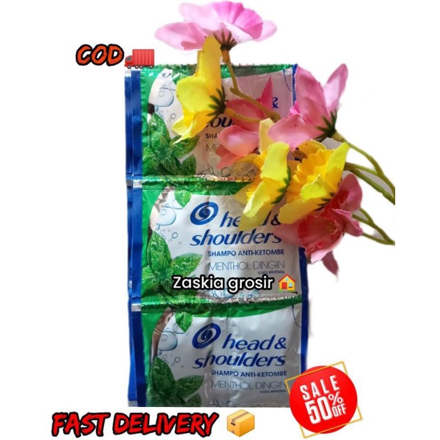 Jual Head and Shoulders Shampo renteng (24sachet) | Sampo head&Sholders ...
