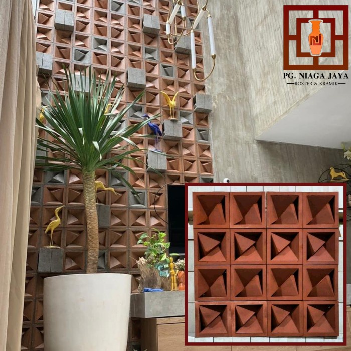 Jual roster beton, loster beton / lubang angin/ roster Terakota/ roster ...