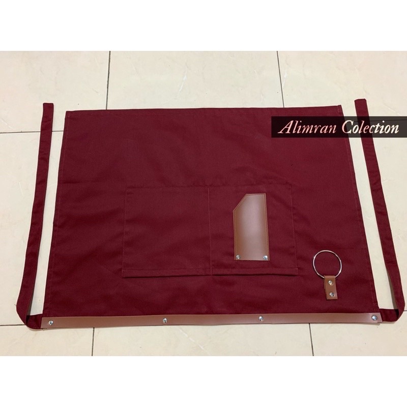 Jual Apron Barista 1 pasang apron setengah badan Celemek Masak apron ...