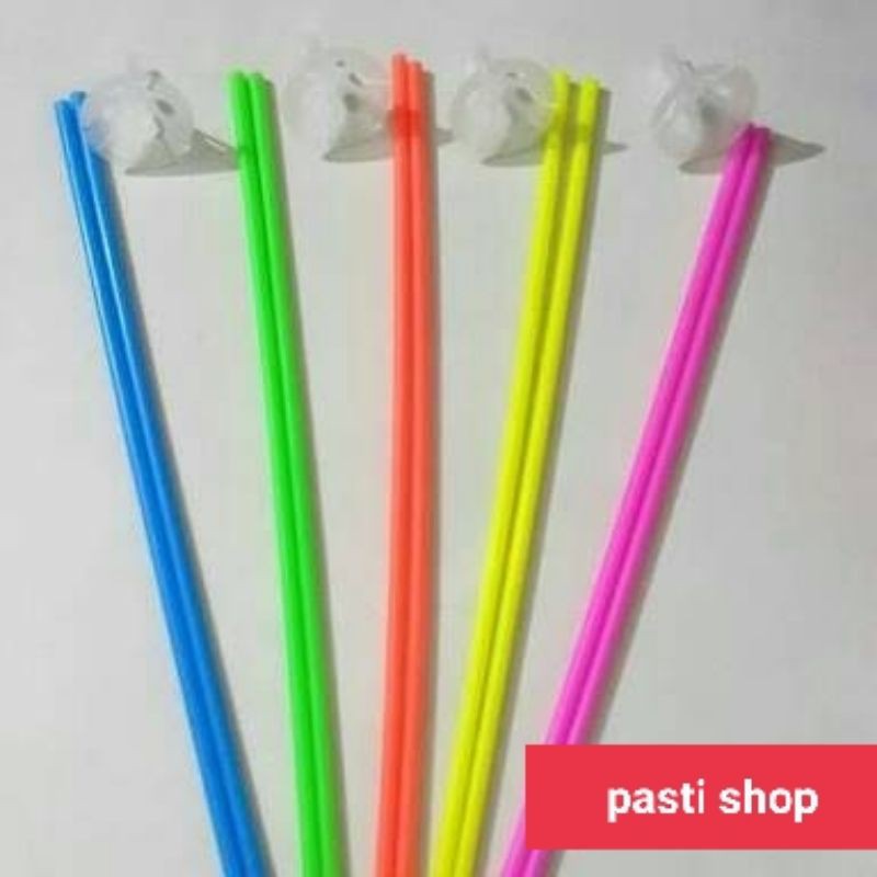 Jual stick balon dan cup balon stick balloon 20pcs | Shopee Indonesia