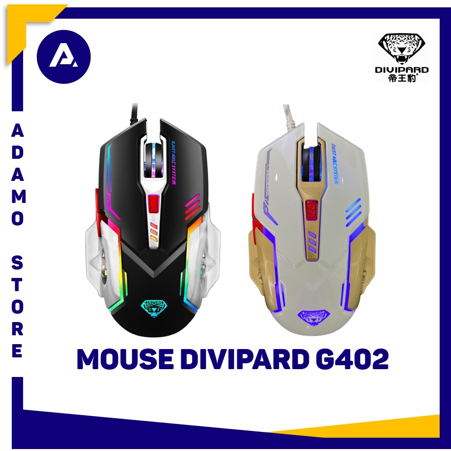 Jual Mouse Gaming Divipard G402 3200 DPI Colorful Backlight | Shopee ...