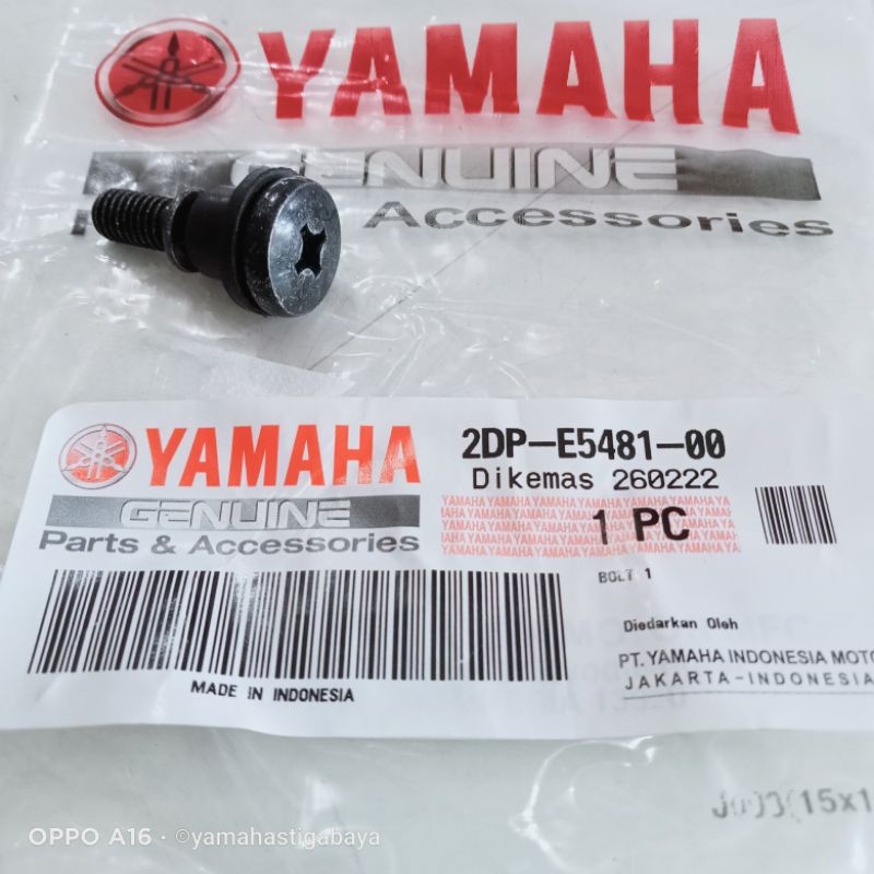 Jual baut cover cvt nmax bolt tutup cvt aerox original baut cover cvt ...