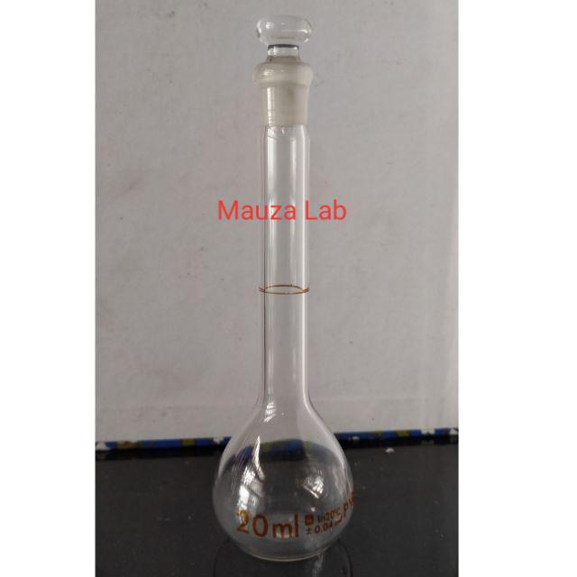 Jual Labu Ukur 5ml,10ml,20ml,25ml,50ml,100ml,250ml dan 500ml pyrex ...