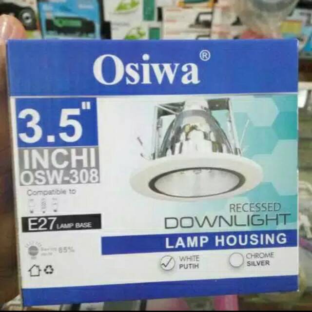Jual FITTING TANAM LAMPU DOWNLIGH OSIWA 3 INCH | Shopee Indonesia