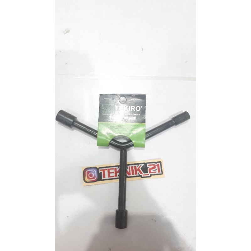 Jual KUNCI Y TEKIRO 8 10 12 PENDEK KUNCI PALANG TEKIRO TEKIRO KUNCI Y ...