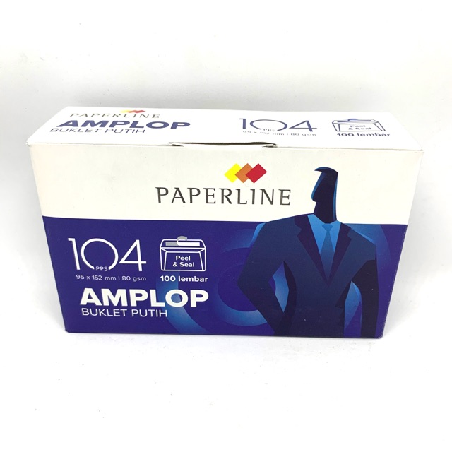 Jual Amplop paperline 104 polos / amplop tanggung | Shopee Indonesia