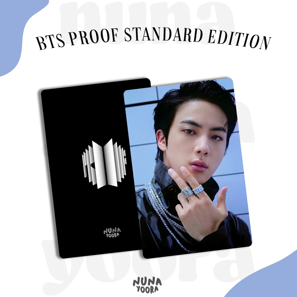 Jual UNOFFICIAL BTS PROOF Standar Edition Photocard - Photocard Bangtan KPOP RM Jin Suga Jhope ...