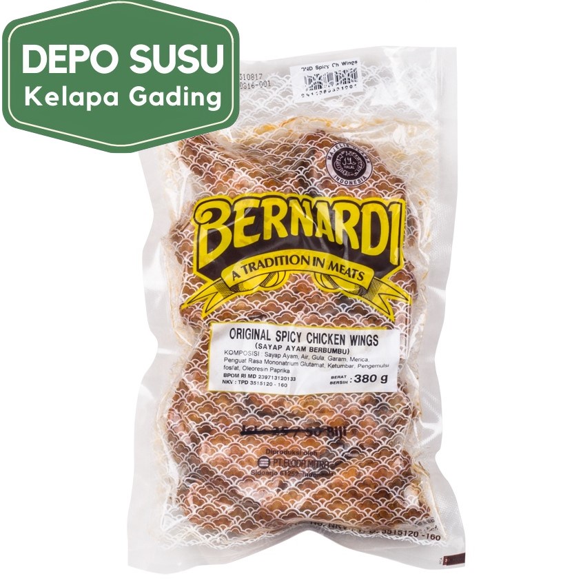 Jual Bernardi Frozen Food Sosis Bakso Beef Burger Chicken Spicy Wing ...