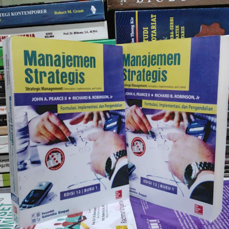 Jual MANAJEMEN STRATEGIS EDISI 12 BUKU 1 BY JOHN A. PEARCE | Shopee Indonesia