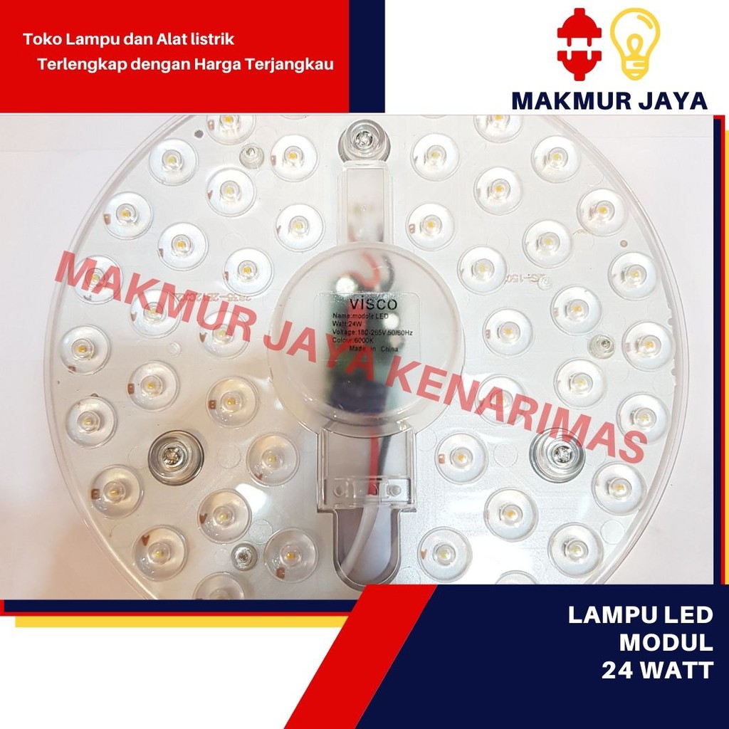 Jual Lampu Module LED Plafon 24 watt super teran/TL Ring LED/lampu ...