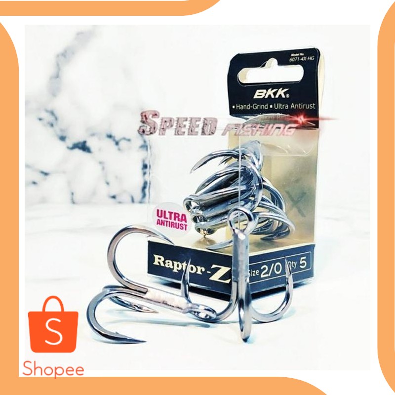 Jual Jual tools n parts Treble Hook BKK Raptor Z Ukuran 2 0 Kail ...