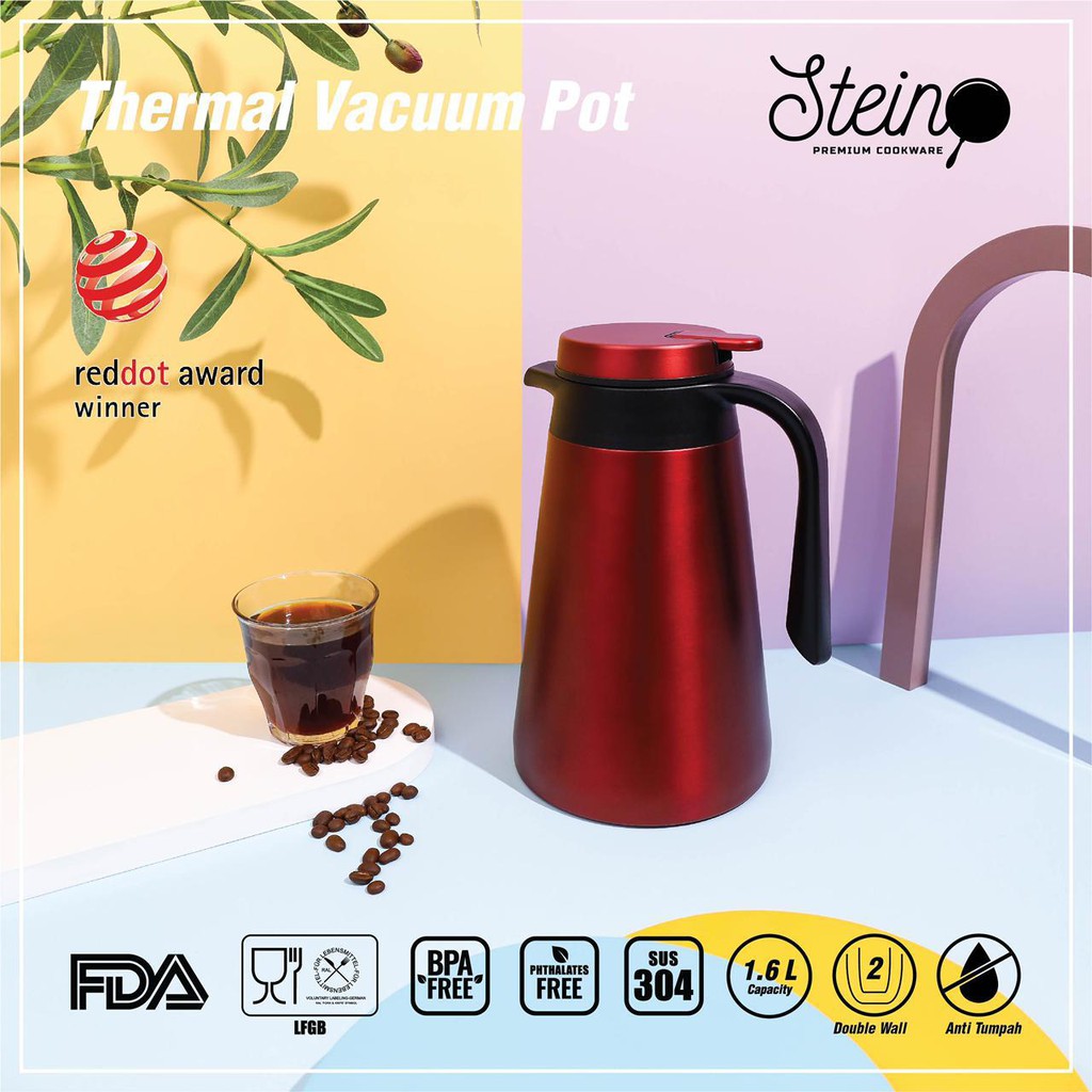 Jual Steincookware THERMAL VACUUM Pot Thermos Air Panas stein cook ware ...